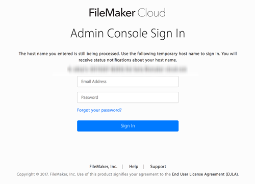 FileMaker Cloud Getting Started Guide