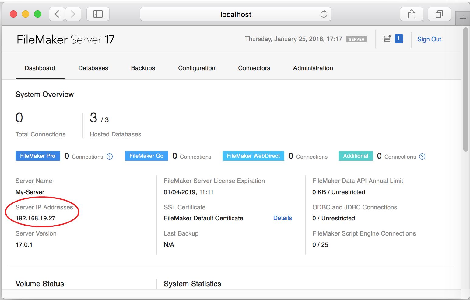FileMaker Server 17 Installation and Configuration Guide